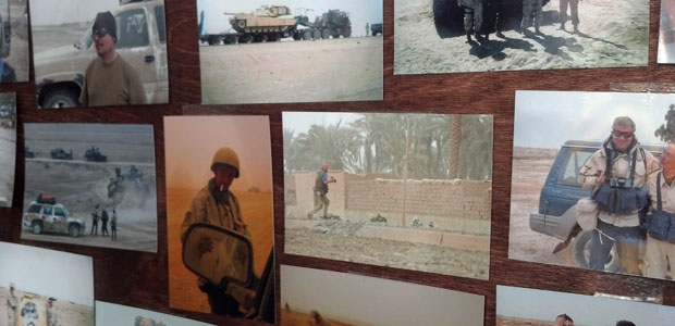 New York exhibition documents Iraq War invasion through Marine's diary ...