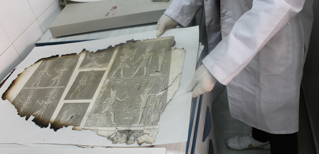 A heroic effort underway in Egypt to save damaged books, manuscripts ...