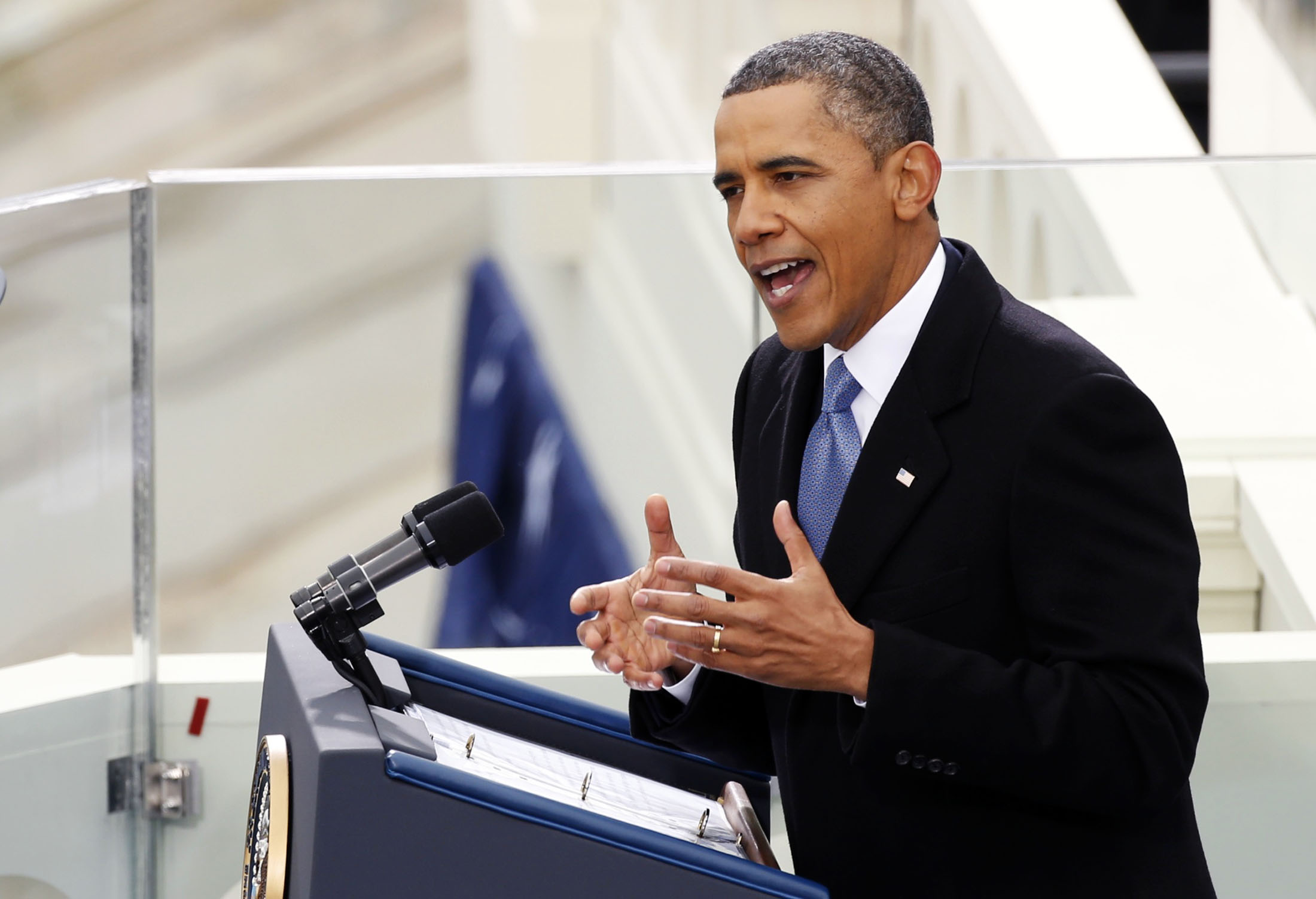 President Obama formally sworn in for second term, lays out ambitious ...