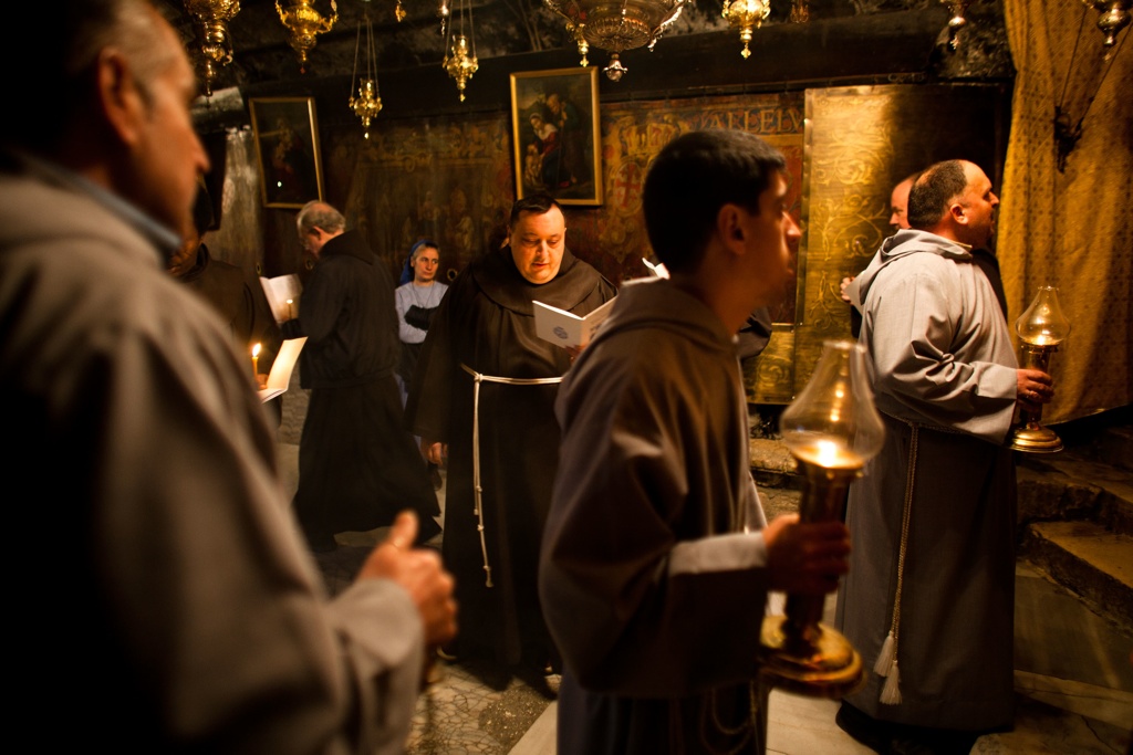 Monks gone wild at Church of Nativity (VIDEO) - The World from PRX