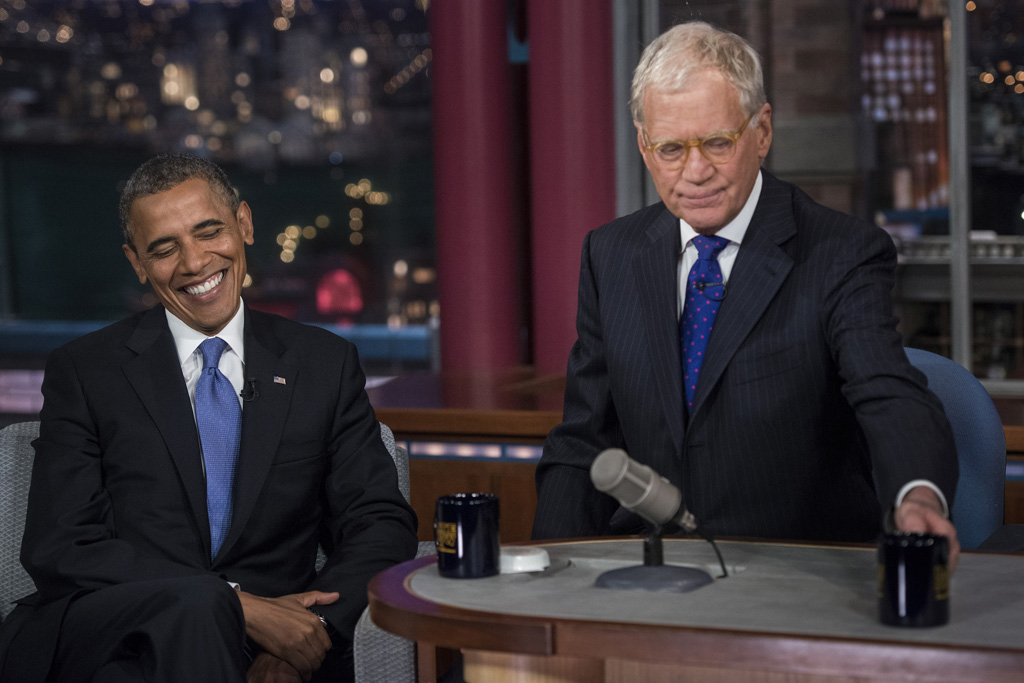 Obama on Letterman: 'You have to work for everybody' (VIDEO) - The ...