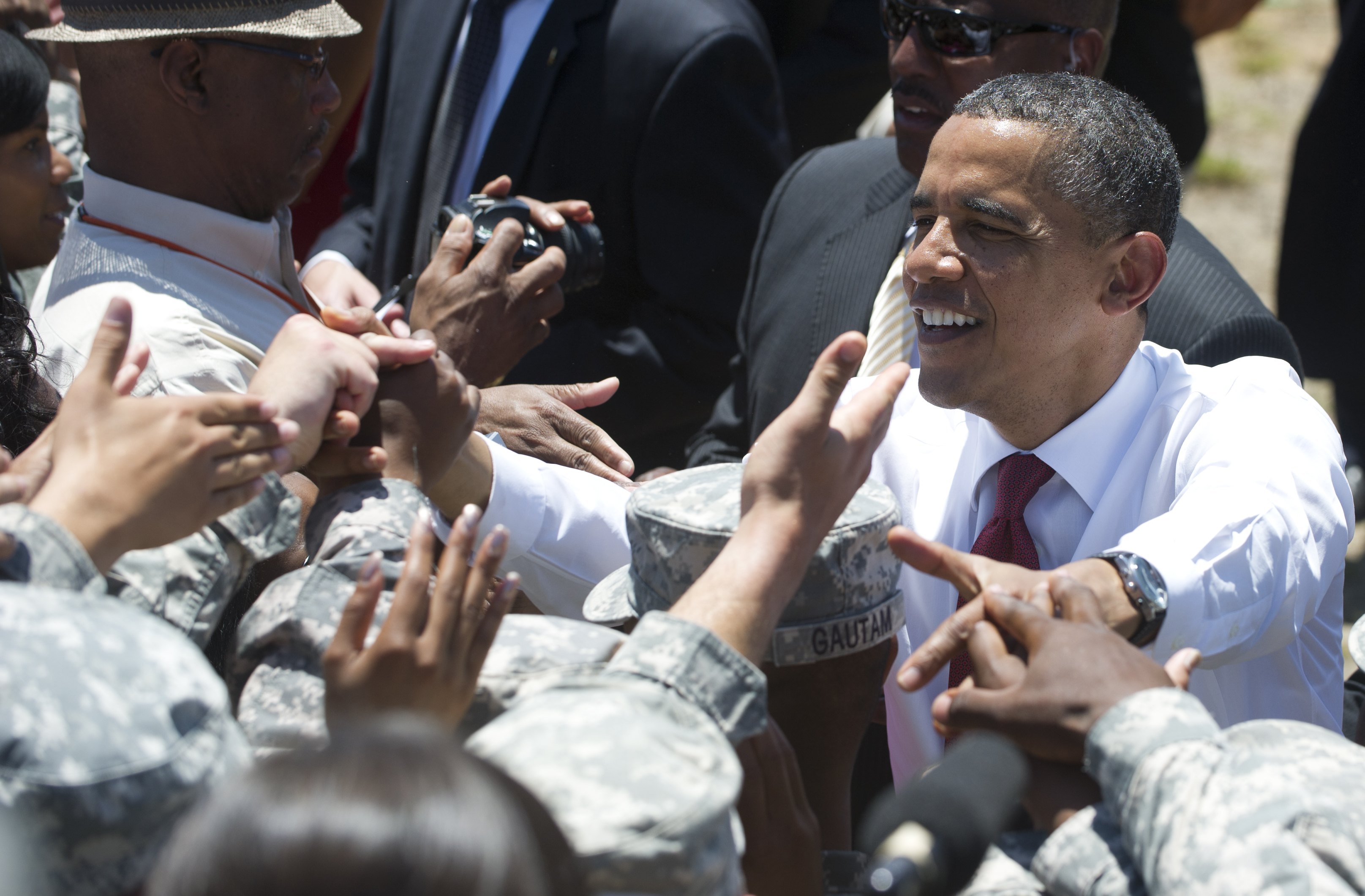 Anti-Obama flyers in Michigan show president with swastika - The World ...