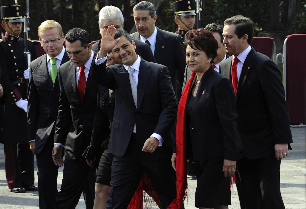 Protests as Pena Nieto sworn in as Mexican president in inauguration ...