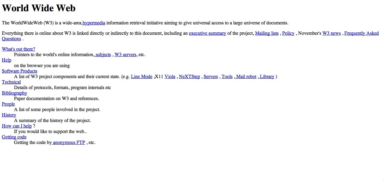 First-ever web page reactivated on 20th anniversary of World Wide Web ...