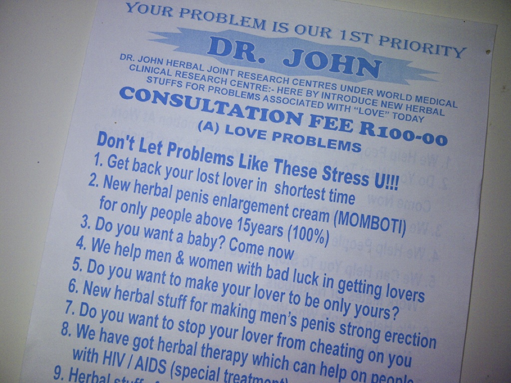 Johannesburg police seize 30,000 penis enlargement pamphlets - The ...