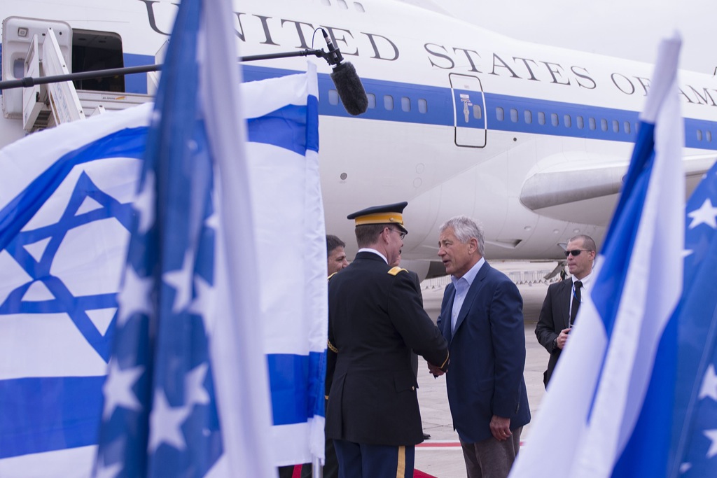 US Defense Secretary Hagel begins Middle East trip in Israel - The ...