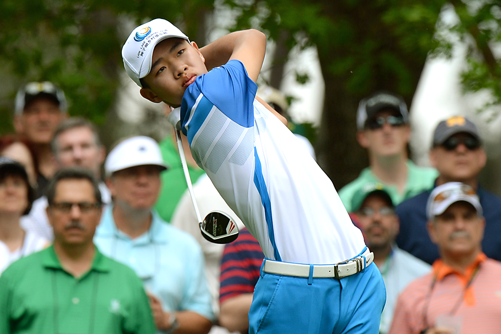 Tianlang Guan has crowds buzzing at The Masters (VIDEO) - The World ...