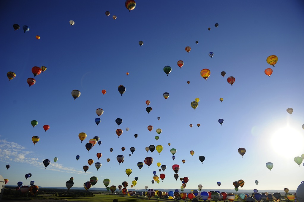France's hot air balloon festival brightens up the sky - The World from PRX
