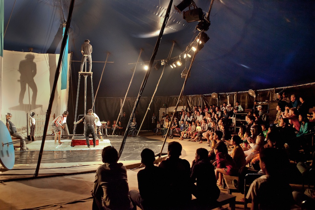 Artists perform in Cambodia's famous Battambang Circus - The World from PRX