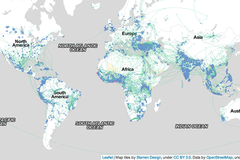 Facebook can map human migration across the globe - The World from PRX