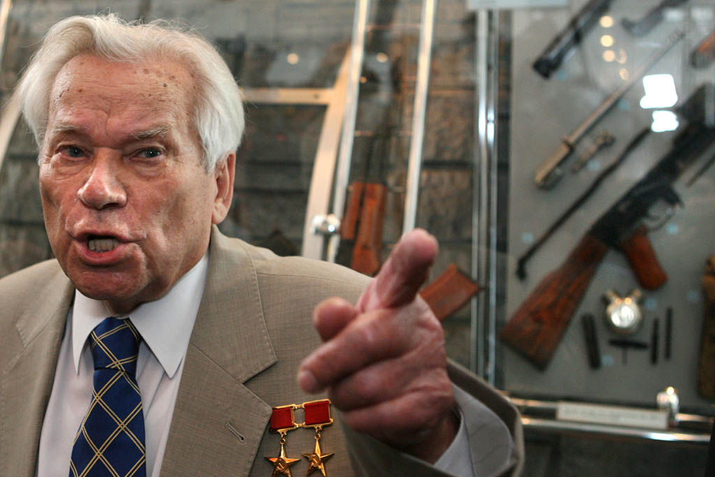 Weapons designer Kalashnikov repented AK-47 killings in a letter before ...