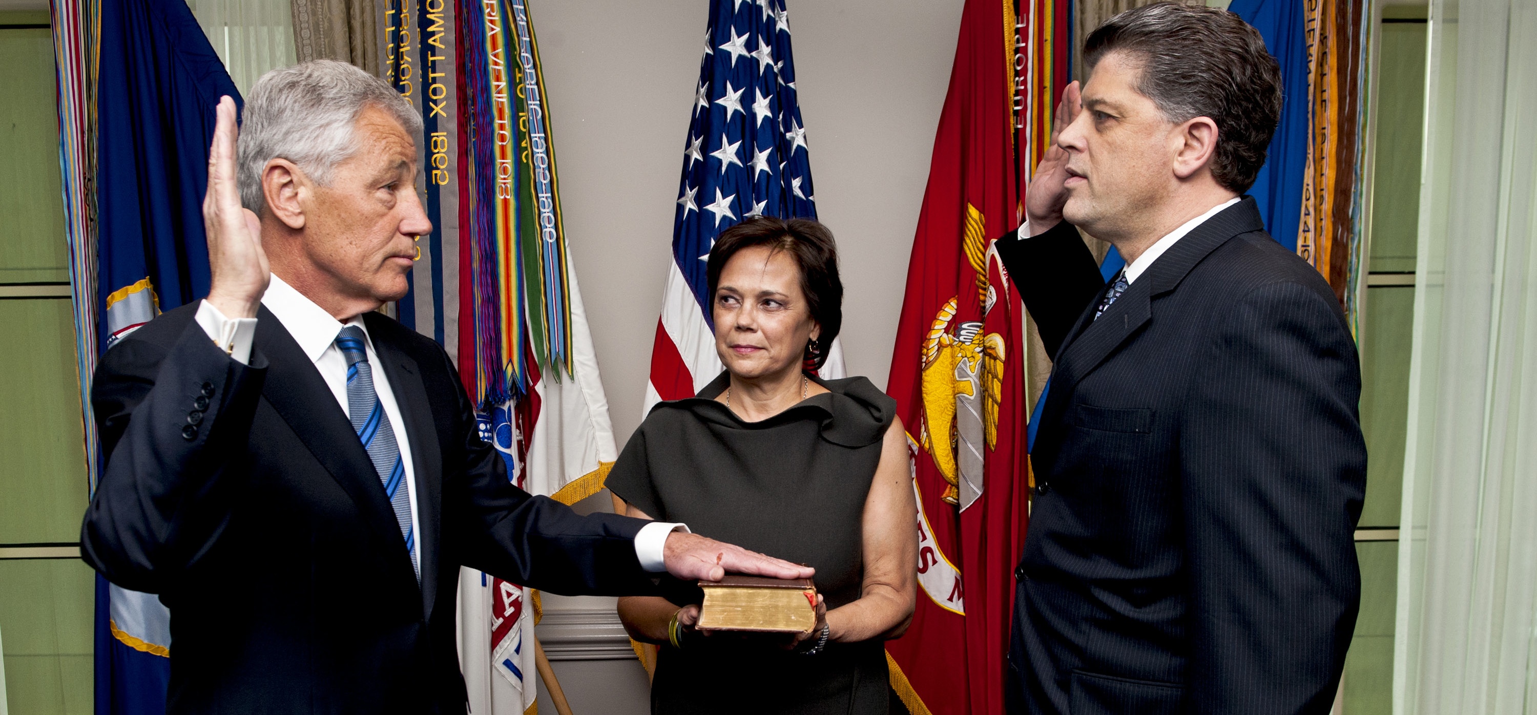 Hagel sworn in, now the hard part begins - The World from PRX