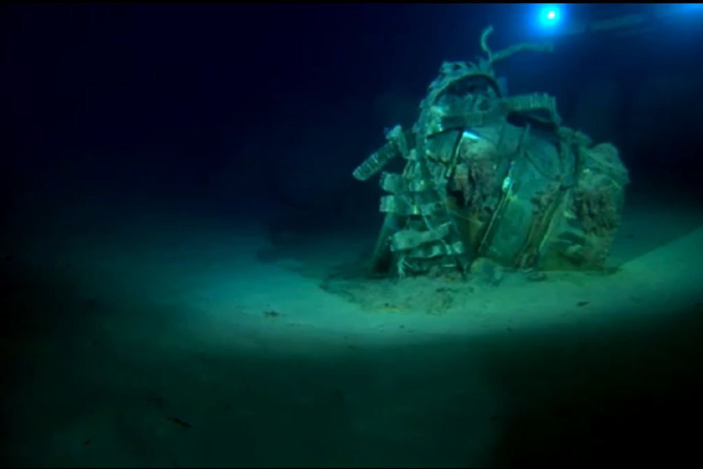 Apollo rocket engines recovered from ocean floor by Amazon's Bezos ...