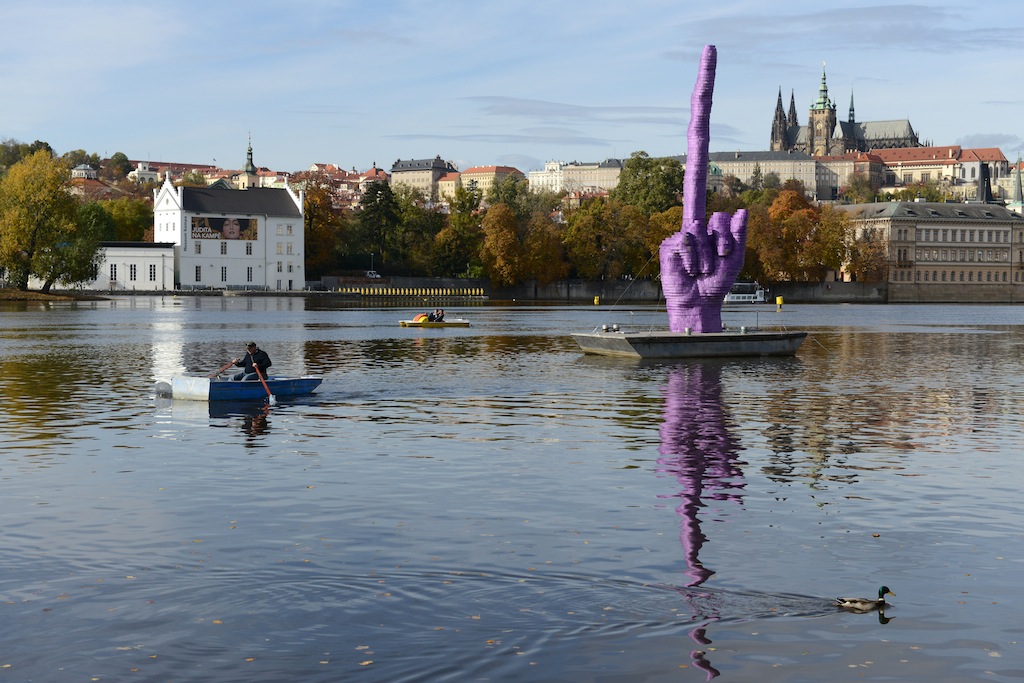 David Cerny's giant art installations keep the world watching - The ...