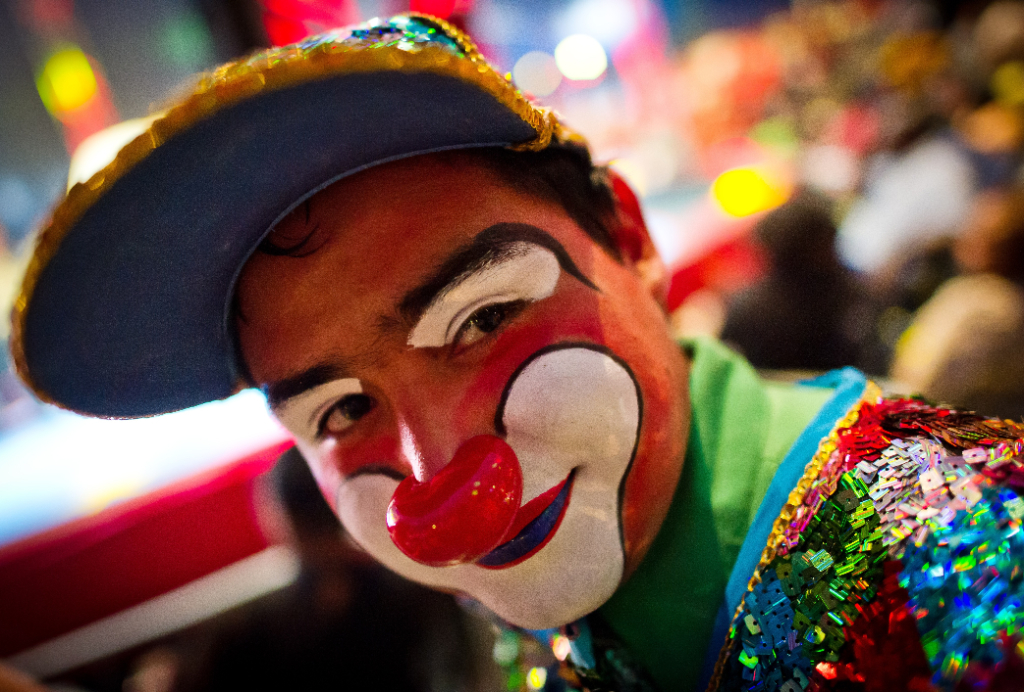 Creepster Northampton clown stares down British town - The World from PRX