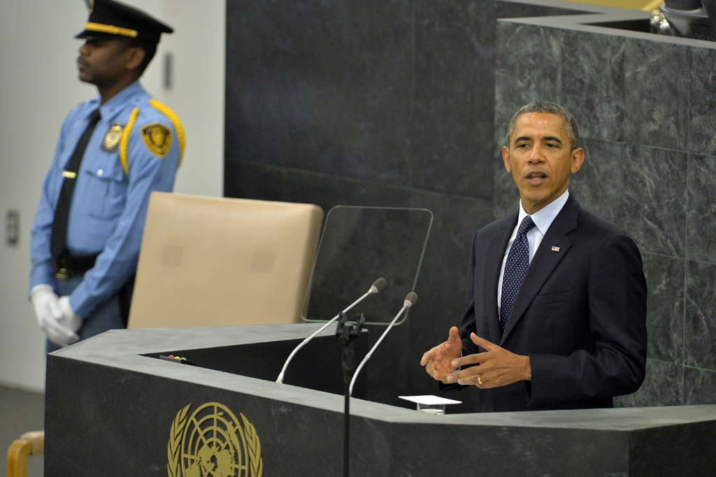 At UN, Obama’s foreign policy speech signals giving peace a chance ...