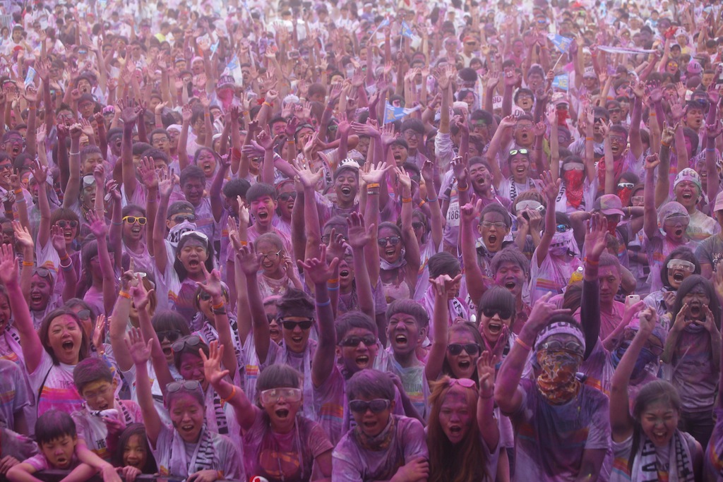 Taipei's first Color Run paints the town a rainbow of colors - The ...
