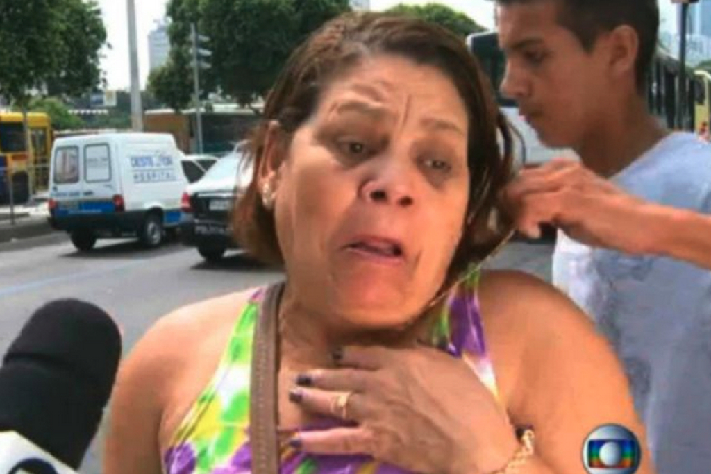 A woman in Brazil was robbed on live TV while giving an interview about ...
