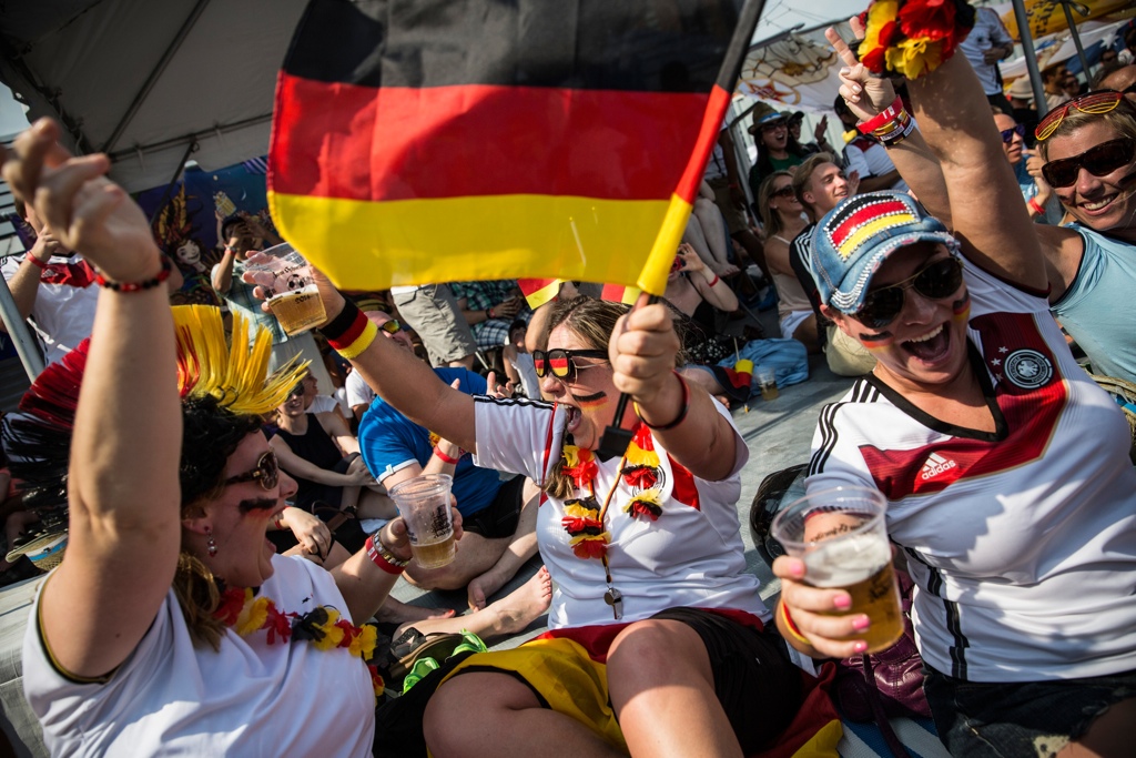 This graphic shows which teams have the most fans at the World Cup ...