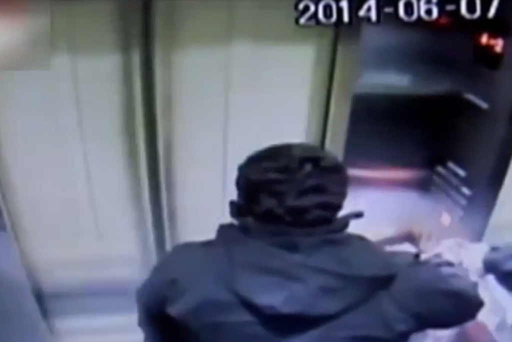 Terrifying video shows an out-of-control elevator in Chile rising 31 ...