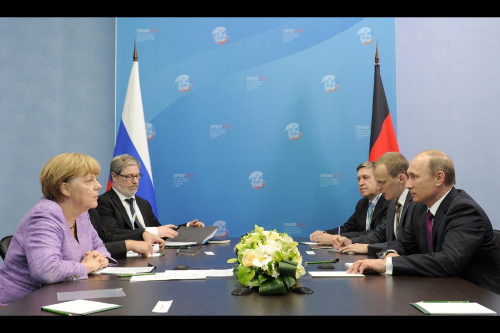 Merkel’s tough stance toward Russia threatens trade war - The World ...
