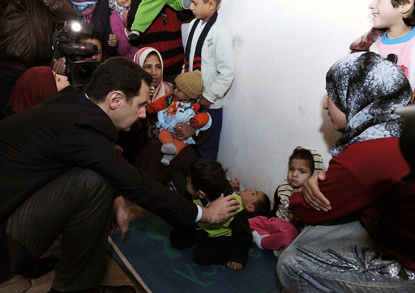 Day 1,091: Assad makes rare public appearance, visiting displaced ...