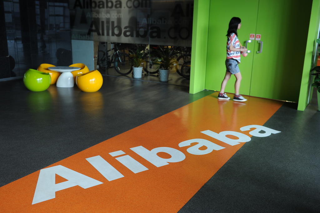 Alibaba is absolutely crushing the New York Stock Exchange right now ...