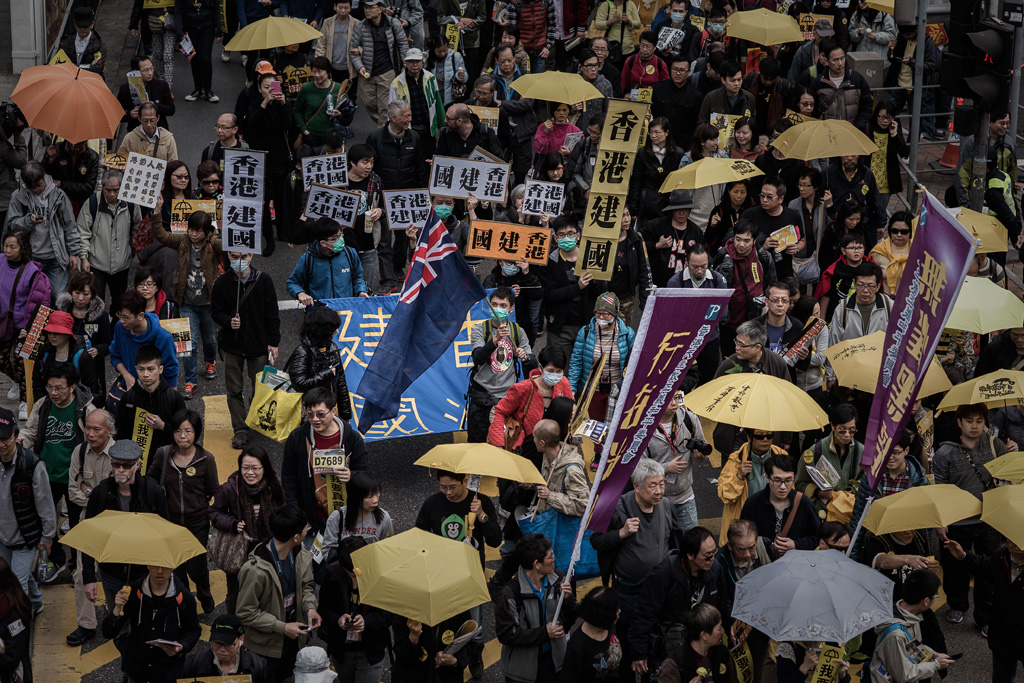 Pro-democracy protesters back in Hong Kong, no violence - The World ...