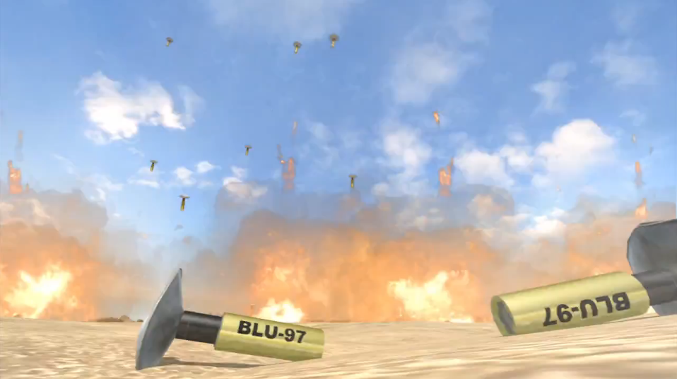 This animation shows you why cluster bombs are so devastating to ...