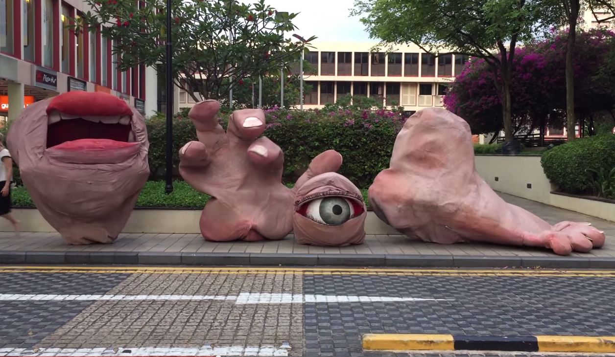 Australia sent Singapore these horrifying puppets for their 50th ...
