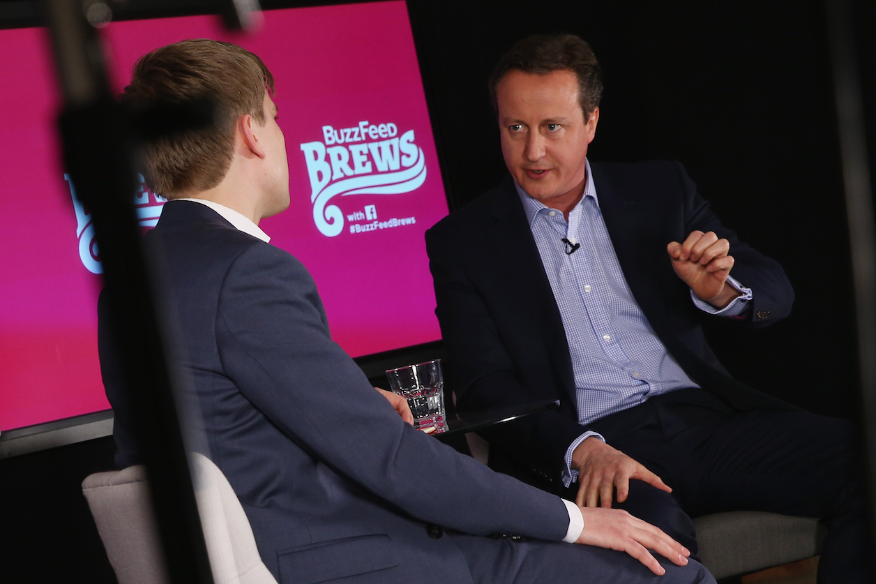 David Cameron was pretty much a robot during his Buzzfeed interview ...