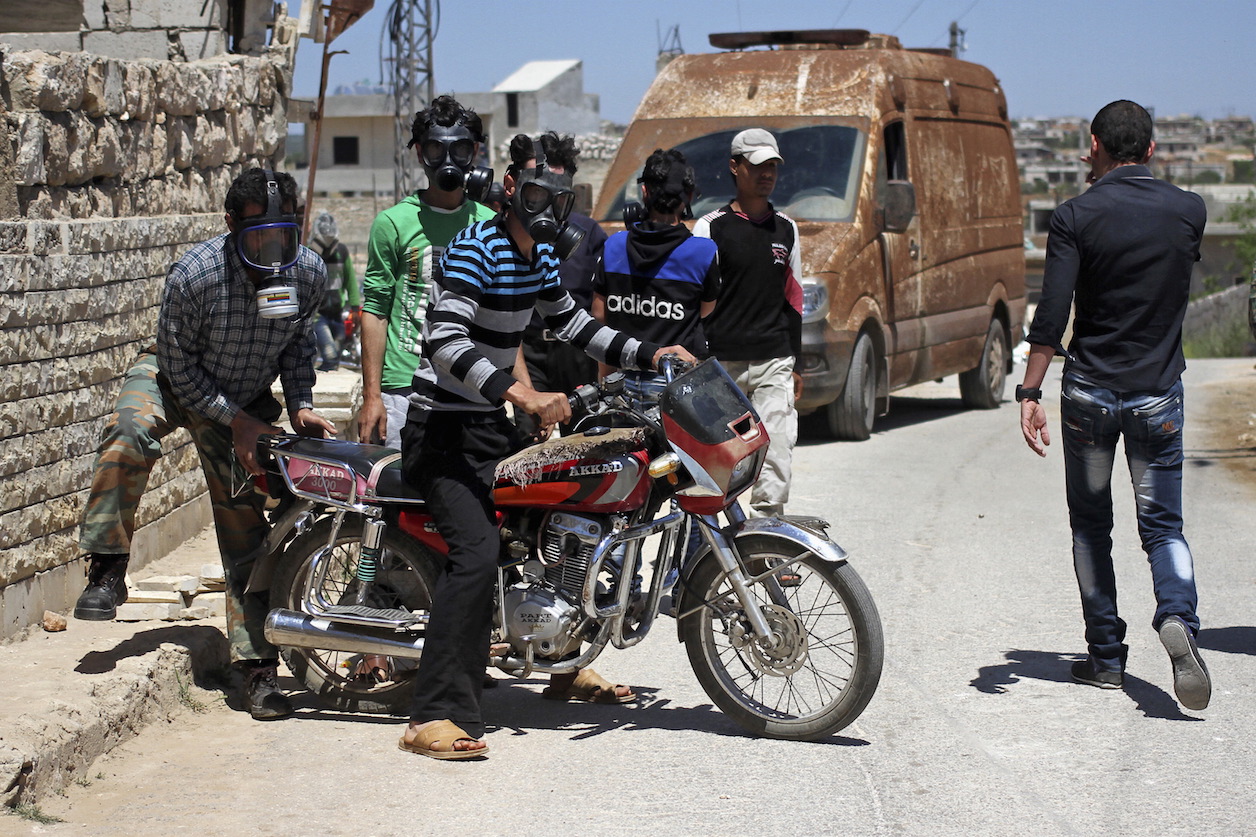 Syria chlorine gas attacks renew calls for no-fly zone - The World from PRX