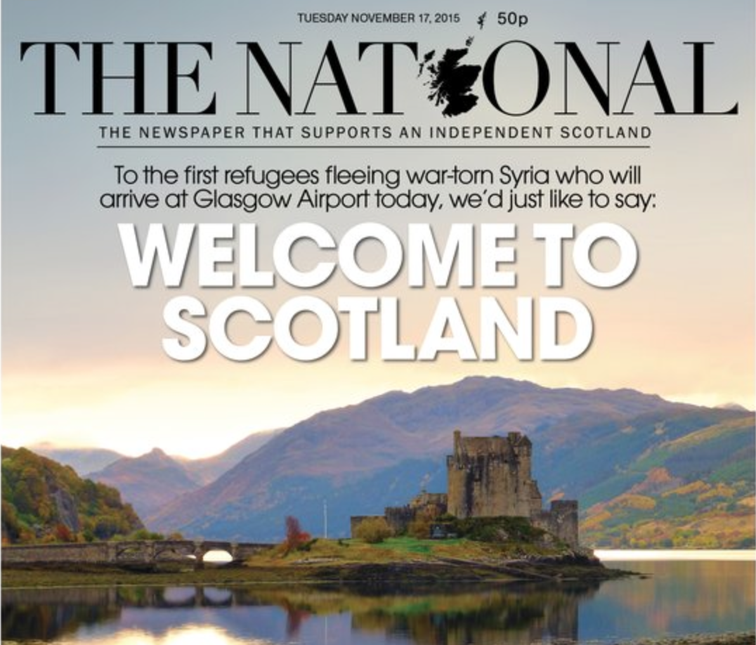 Scotland shows a warm welcome to the UK's first Syrian refugees - The ...