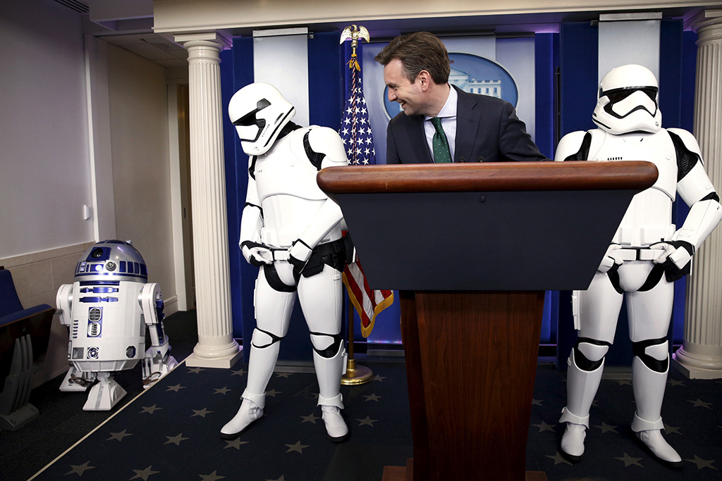 The world unites around two things: Trump-bashing and Star Wars - The ...
