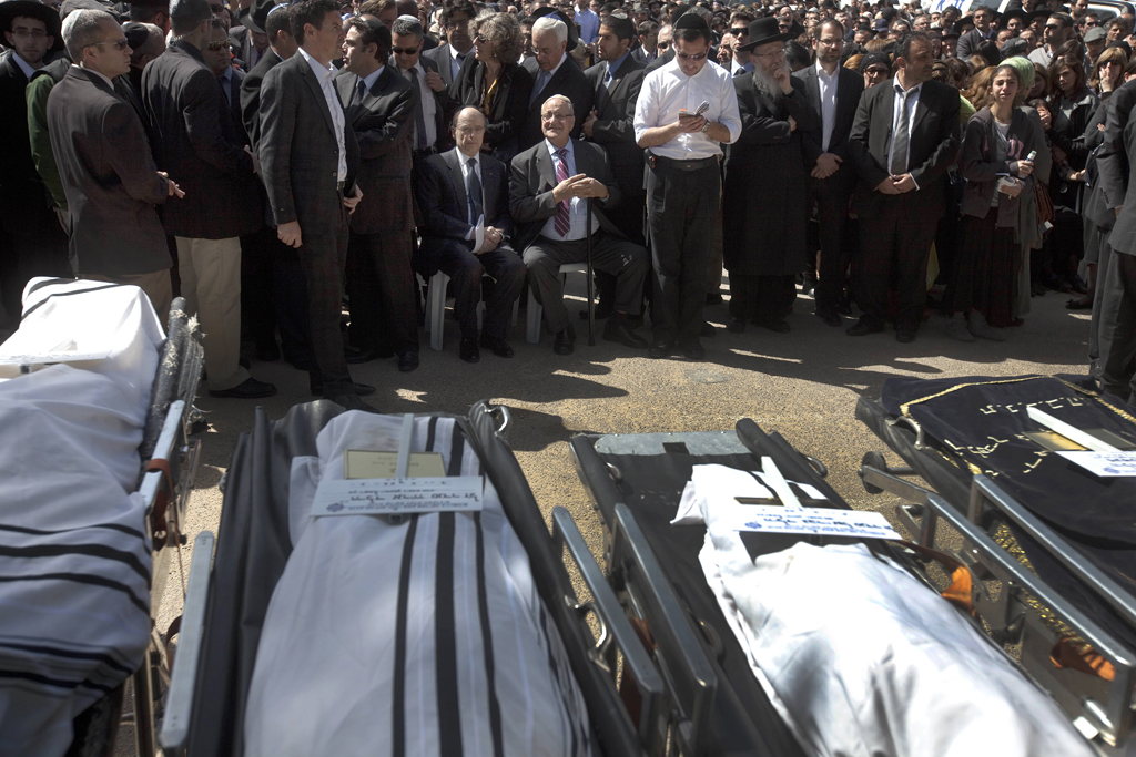 Toulouse: Rabbi Jonathan Sandler and sons buried in Israel - The World ...