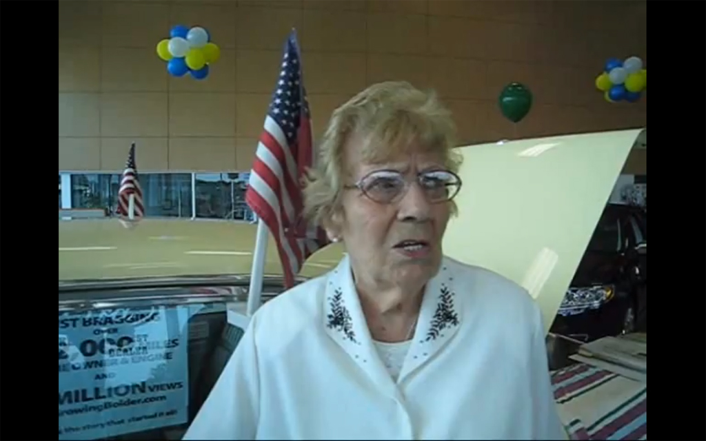 Rachel Veitch, 93, to sell her 1964 Mercury after 576,000 miles on the ...