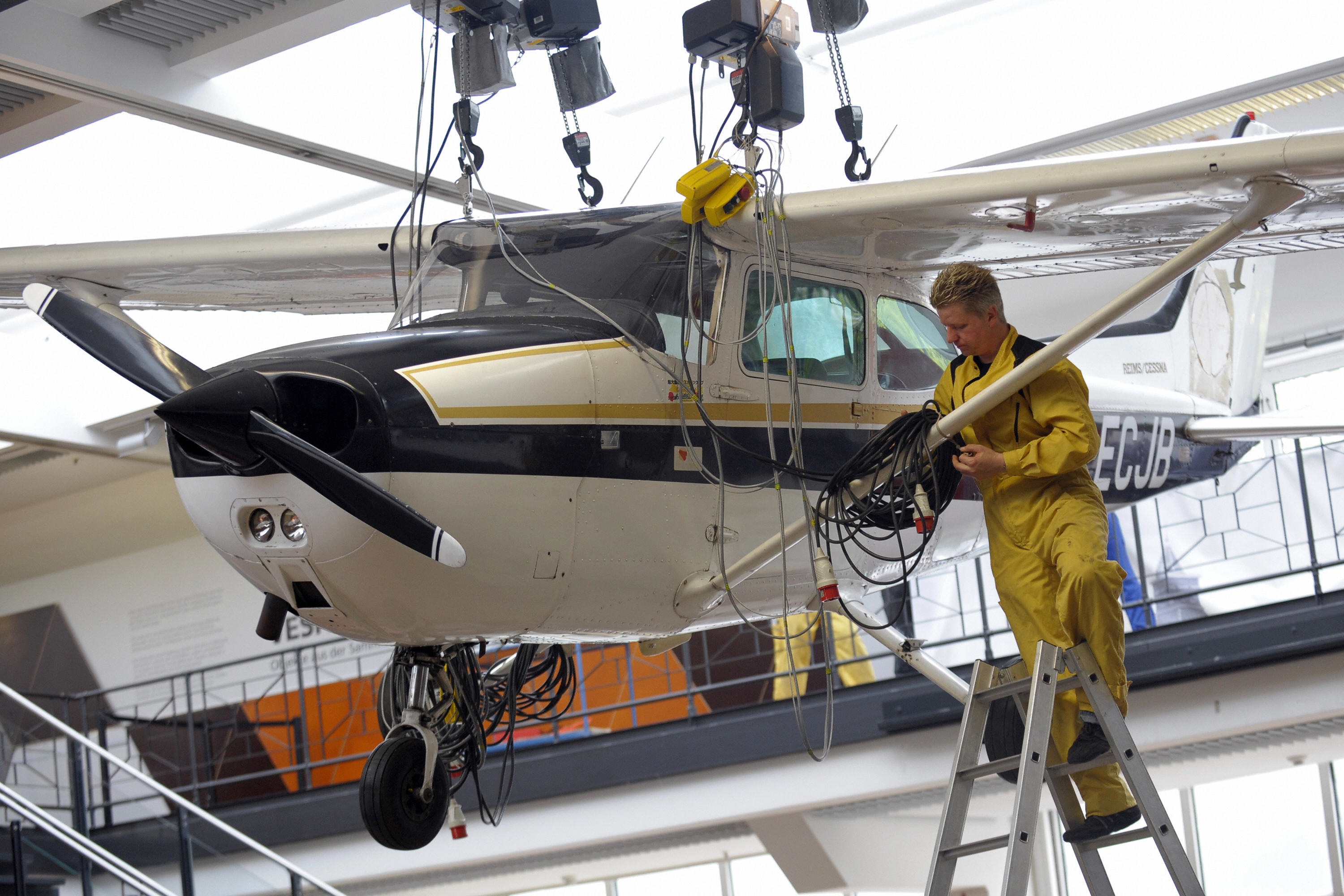 22-year-old pilot makes emergency landing on downtown street - The ...