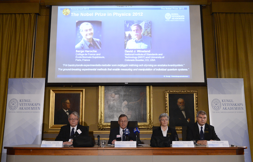 David Wineland, Serge Haroche win 2012 Nobel prize in physics - The ...