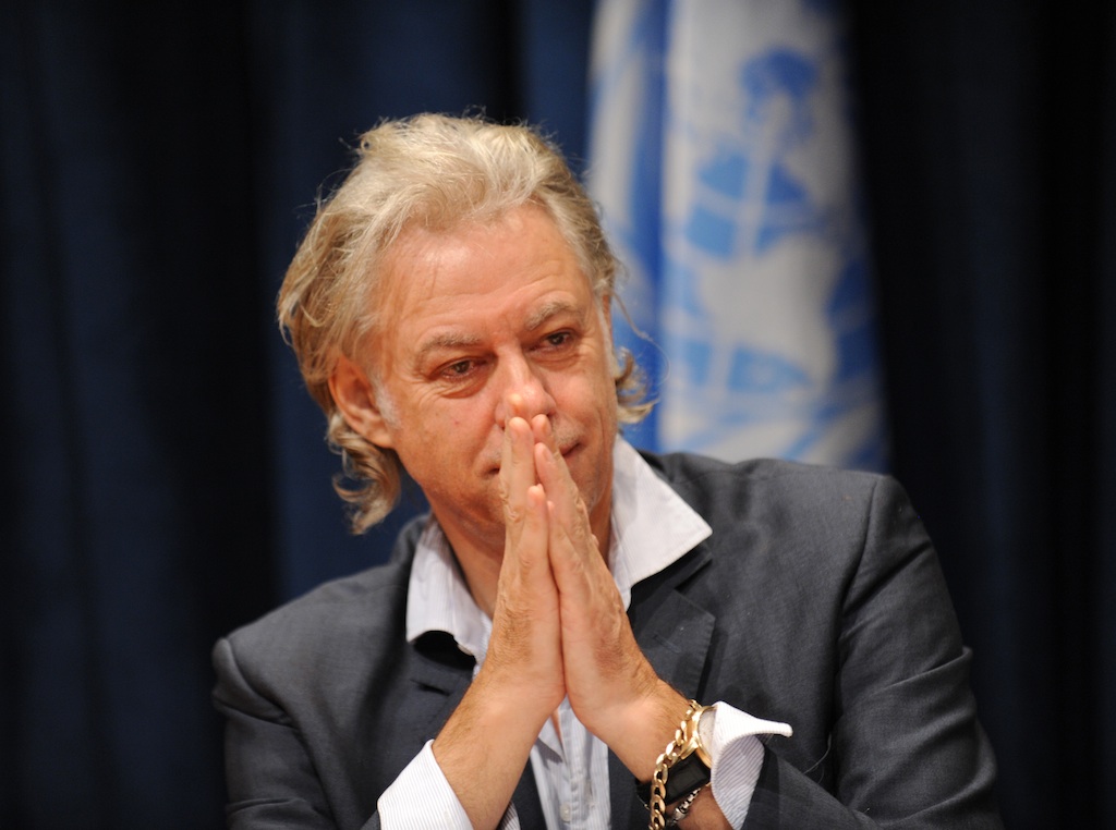 Bob Geldof raises $200M for African investments - The World from PRX