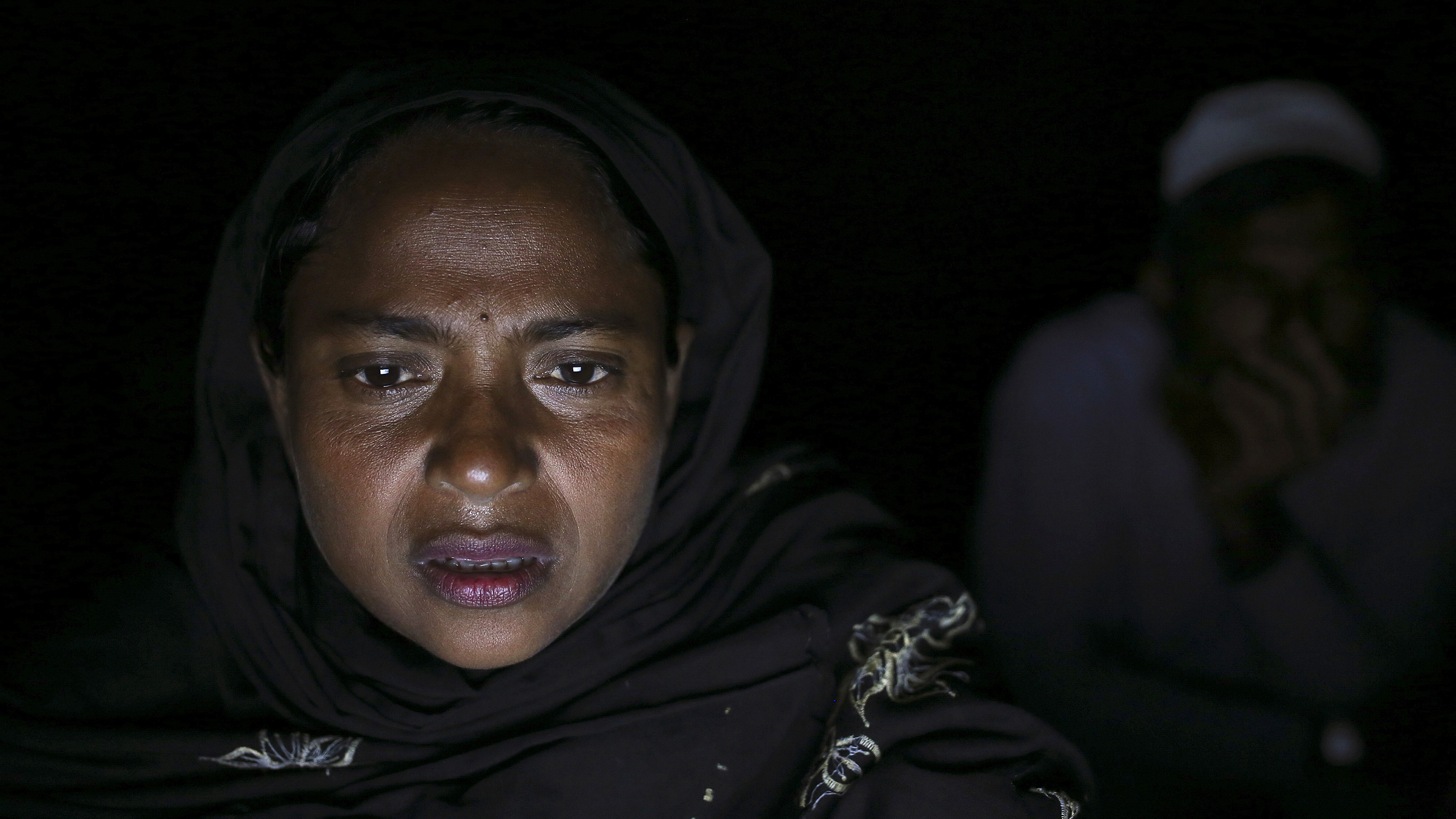 The heartbreaking look of sadness and desperation on the faces of ...