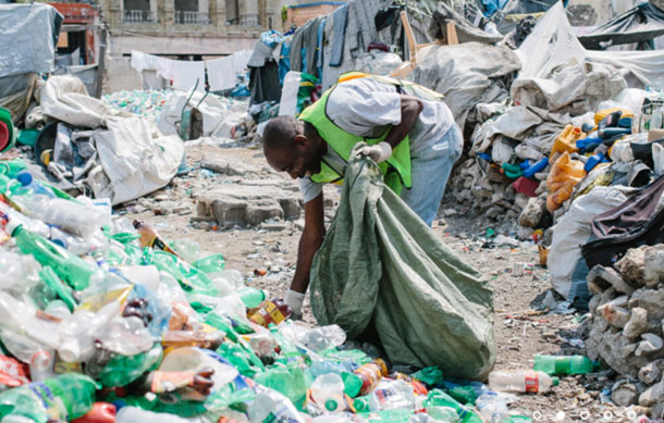 The Plastic Banks works to turn plastic trash into cash and other ...