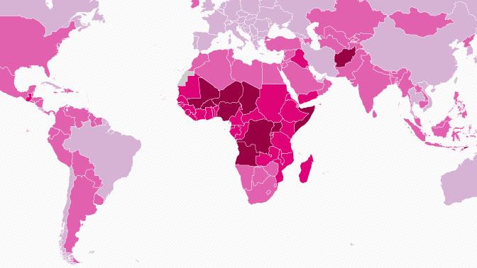 Interactive Feature: Global Fertility Map - The World from PRX