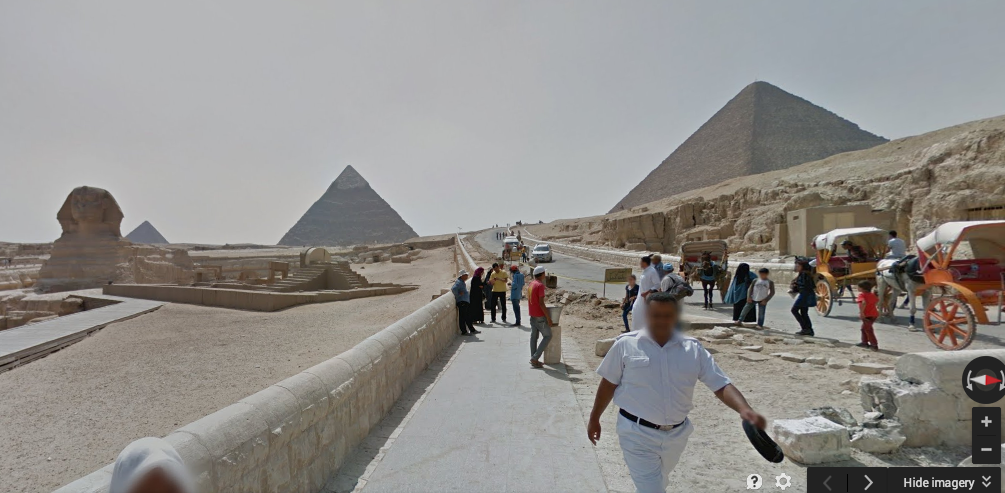 If Egypt feels too dicey to visit, now you can walk around there with ...