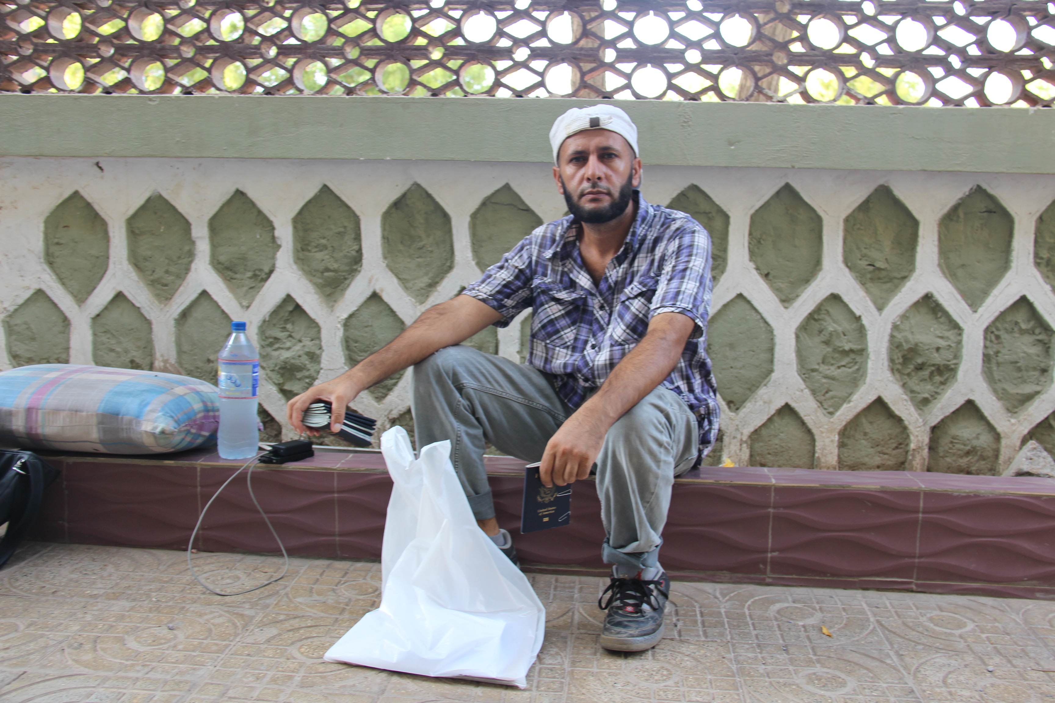 This American man and his family are caught on a forgotten front line ...