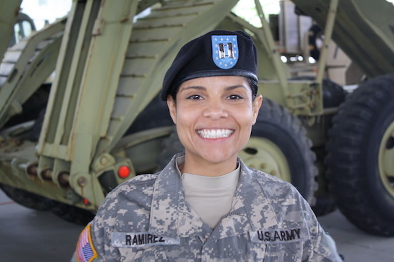From open fire to open mic: Comic and war vet Isaura Ramirez makes the ...