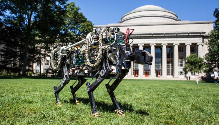 MIT researchers create a robo-cheetah that runs and jumps off-leash ...