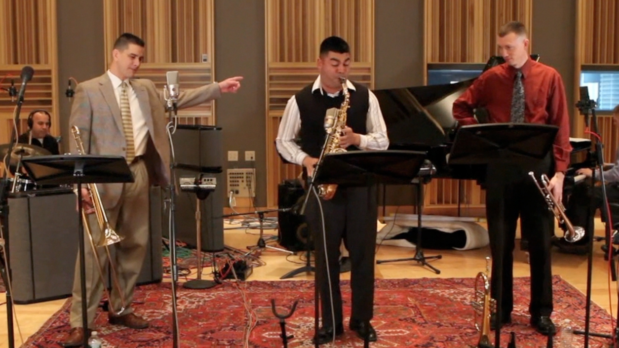 How the US Marine Corps Jazz Ensemble recruits with music - The World ...