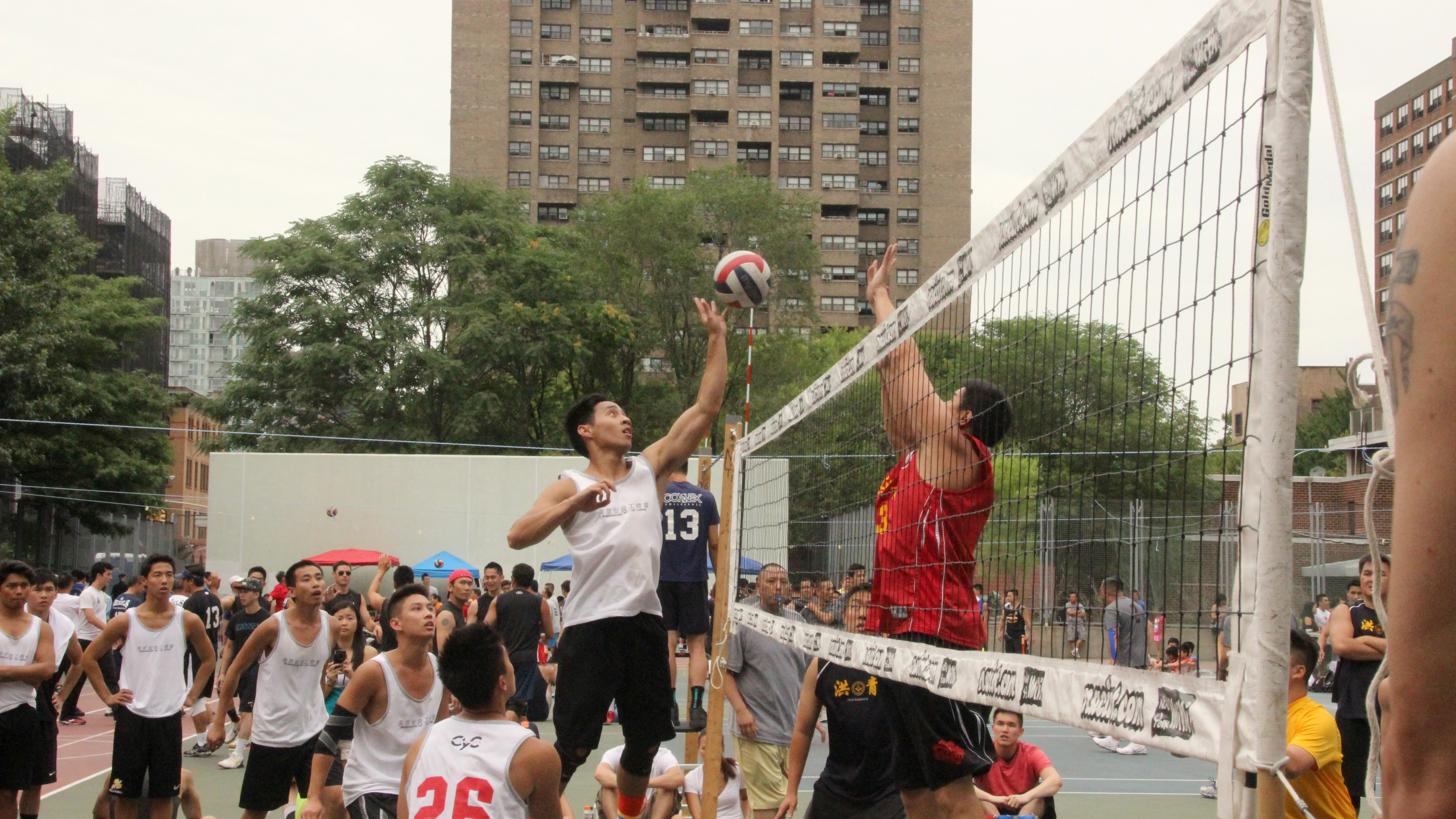 Bump, set, spike! Check out this Chinese-twist on volleyball that's a ...