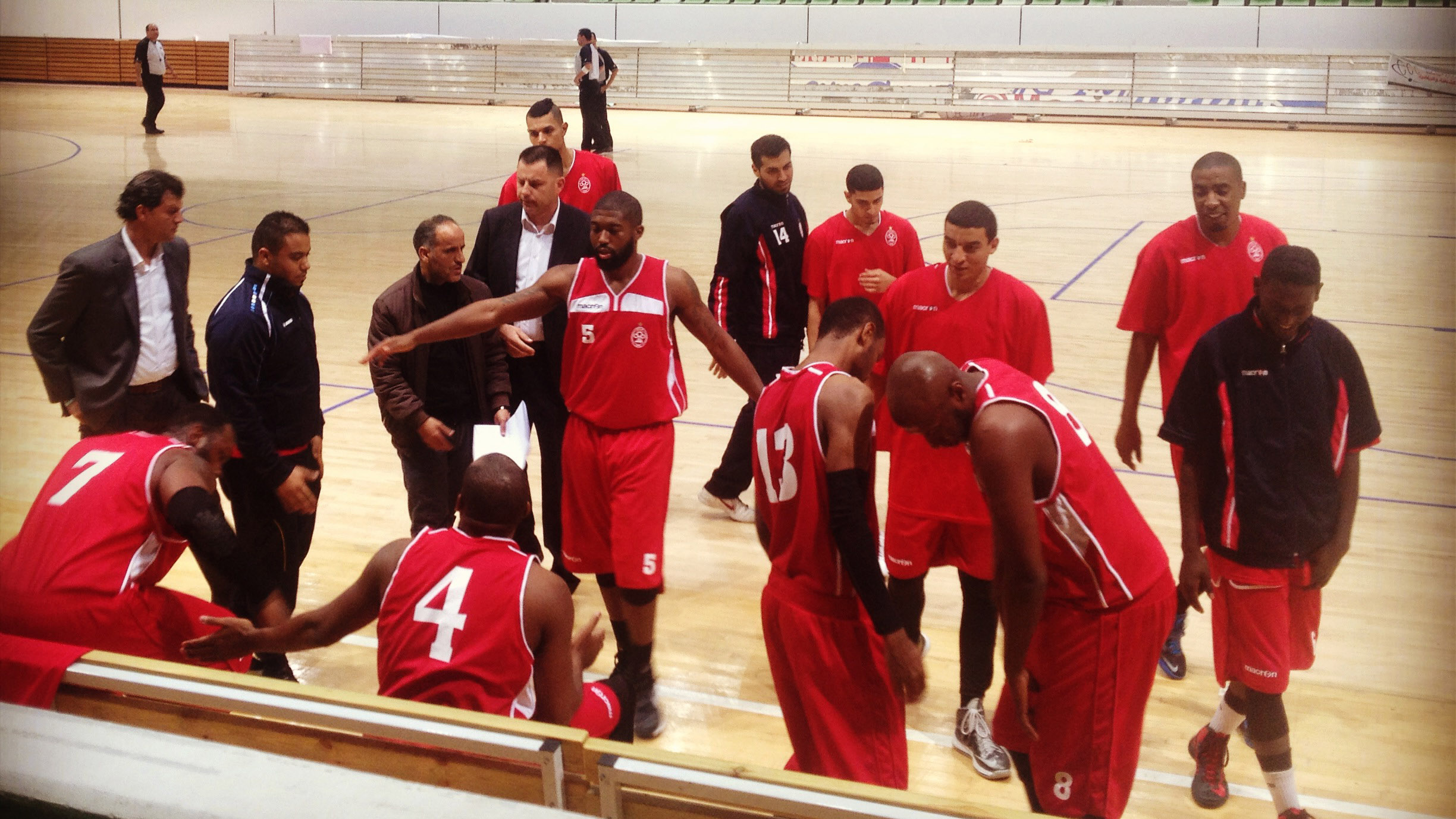 It's no March Madness, but former American basketball players are ...