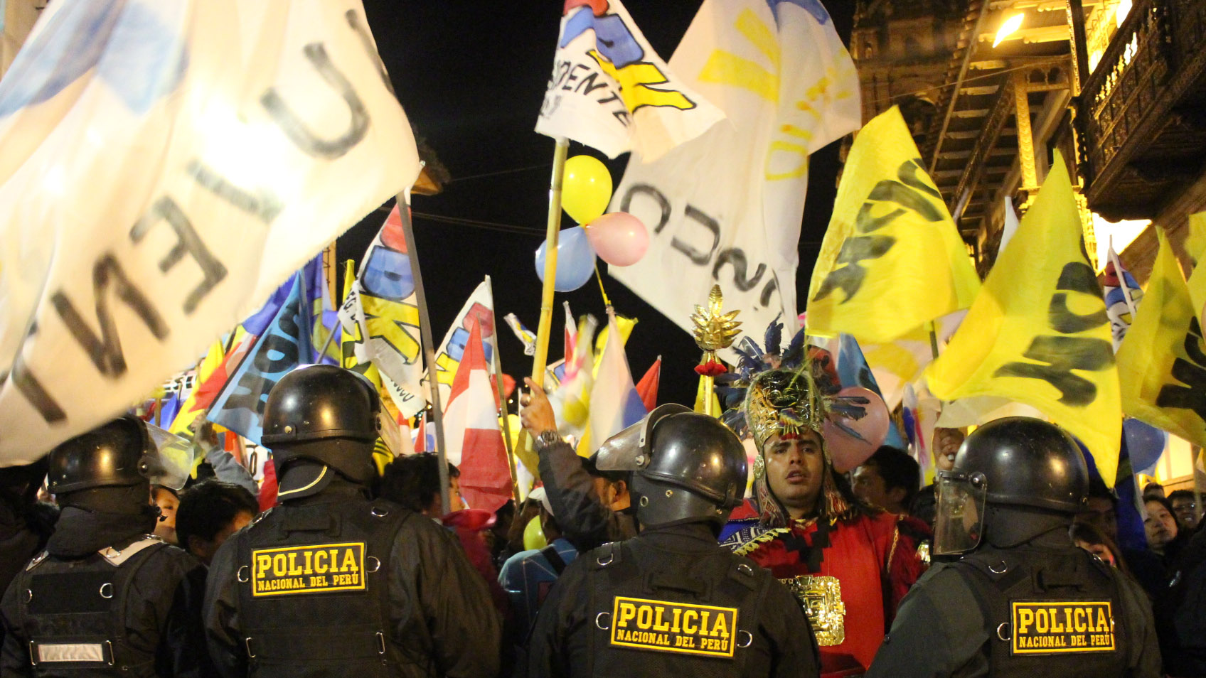 Peru's presidential race is kinda crazy. These photos give you an idea ...